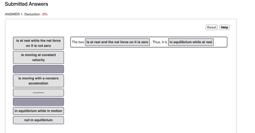 Solved MAIN QUESTION: Are the objects | Chegg.com