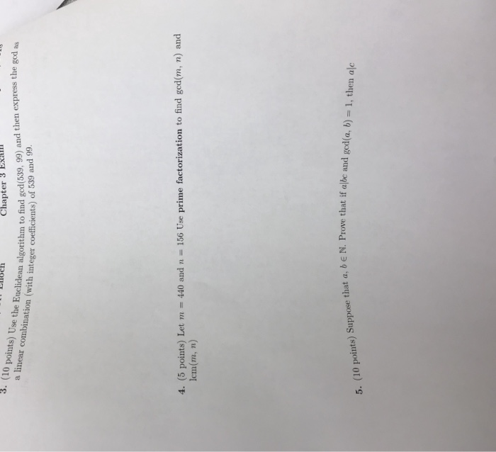 Solved Chapter 3 Exalll a linear combination (with integer | Chegg.com
