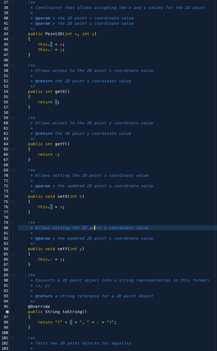 Solved How do I correctly call the superclass(Point2D) in | Chegg.com