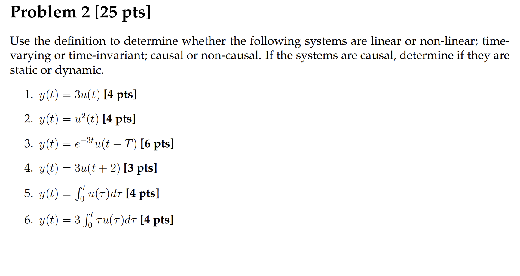 Solved Use the definition to determine whether the following | Chegg.com