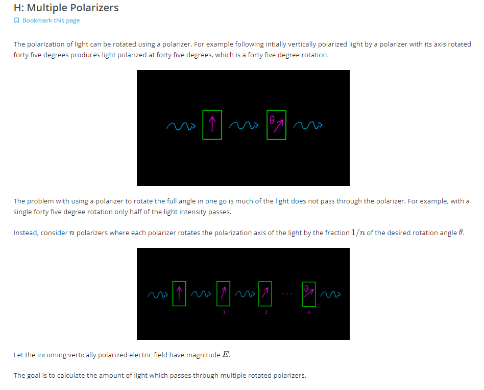 Solved The polarization of light can be rotated using a | Chegg.com