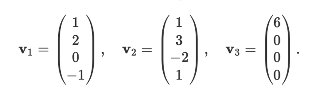 Solved Let V= span (v1,v2,v3 )be a subspace of R^3 spanned | Chegg.com