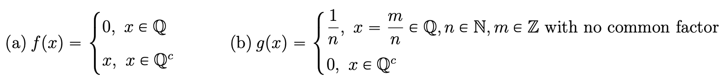 Solved Determine with proofs, where they are continuous and | Chegg.com