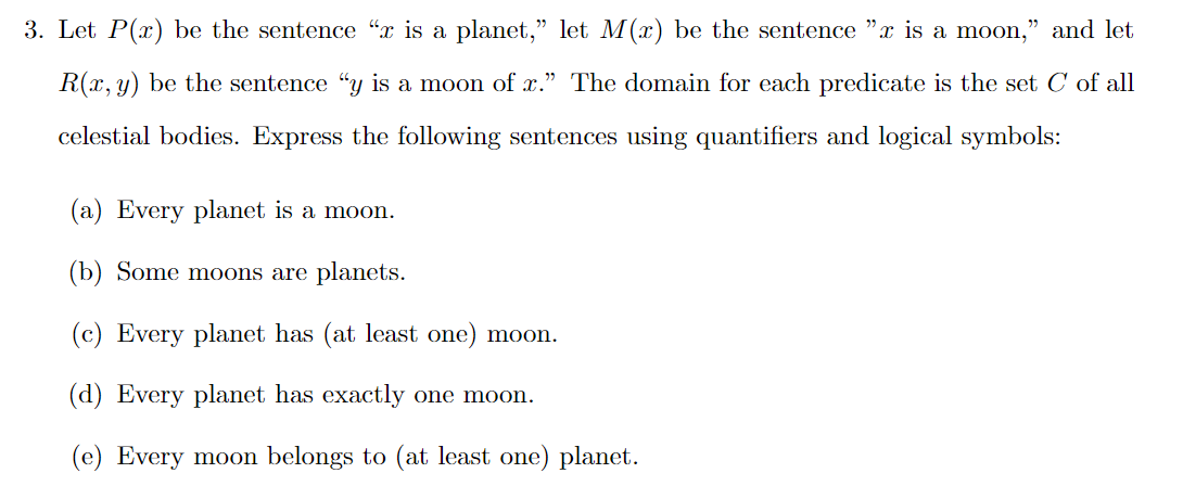 Solved Please solve using discrete math using only | Chegg.com