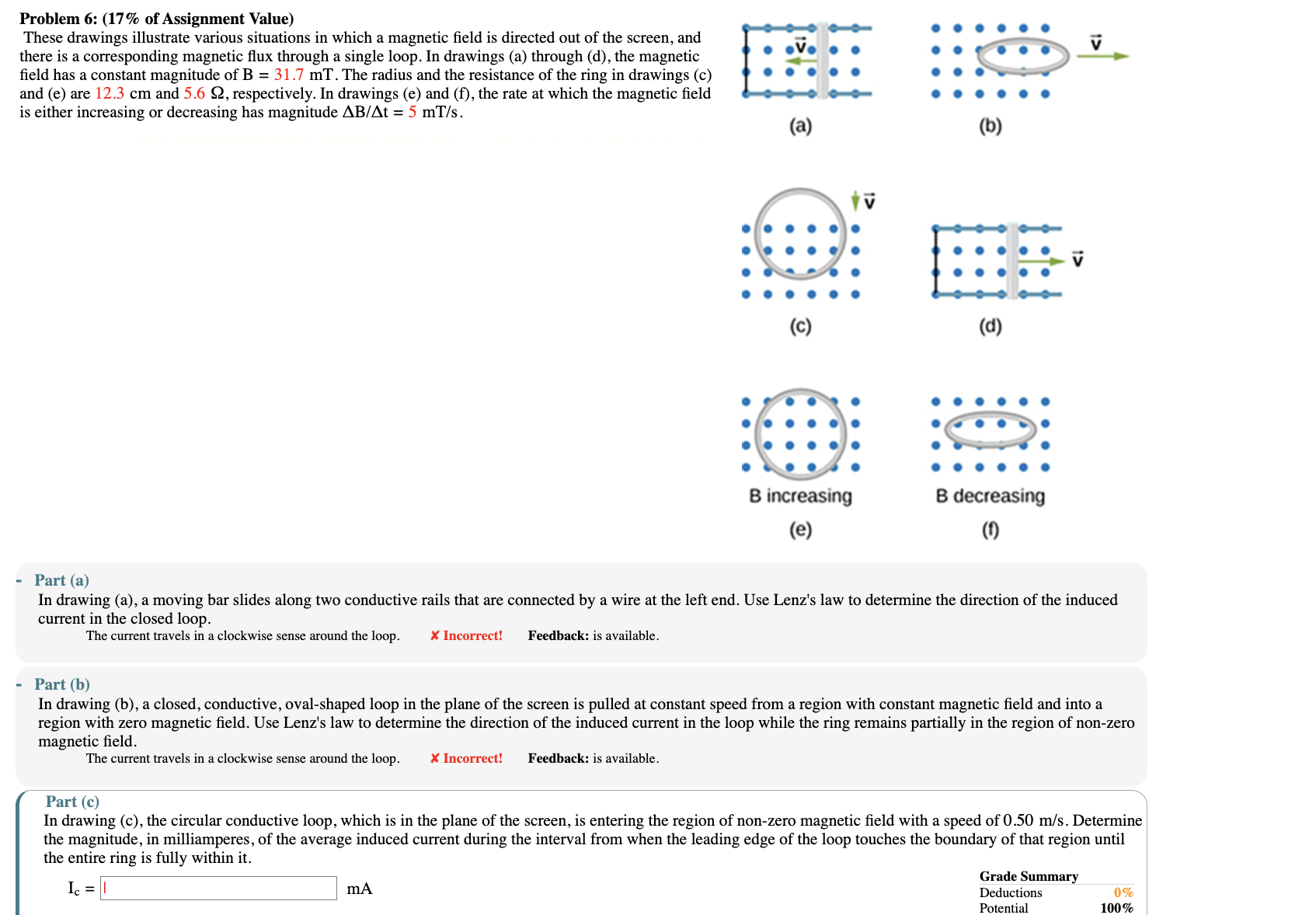 Solved Problem 6: (17% ﻿of Assignment Value)These drawings | Chegg.com