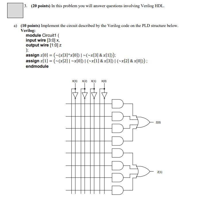 Solved 3 20 Points In This Problem You Will Answer 