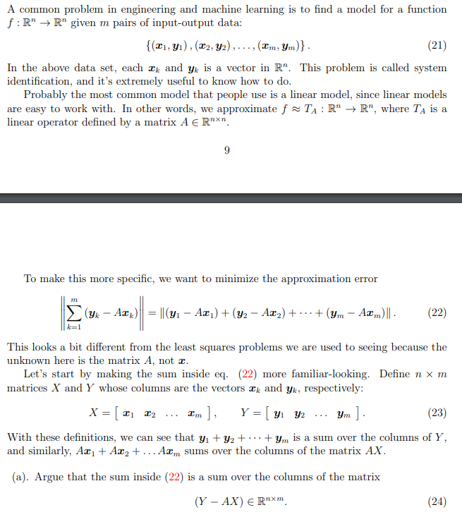 Solved (21) A common problem in engineering and machine | Chegg.com