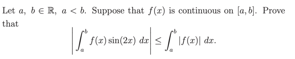 [Solved]: Let a,bR,a