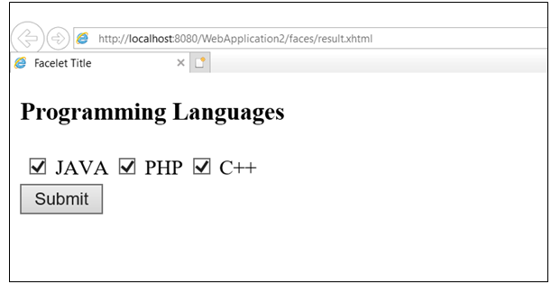 Solved Write The Missing Code In The Below Jsf Program In 