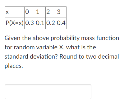 Solved Given the following joint probability mass function, | Chegg.com