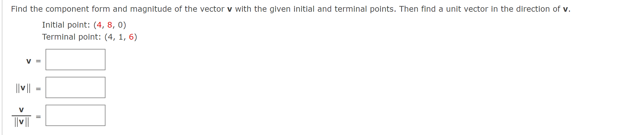 Solved Find the component form and magnitude of the vector v | Chegg.com