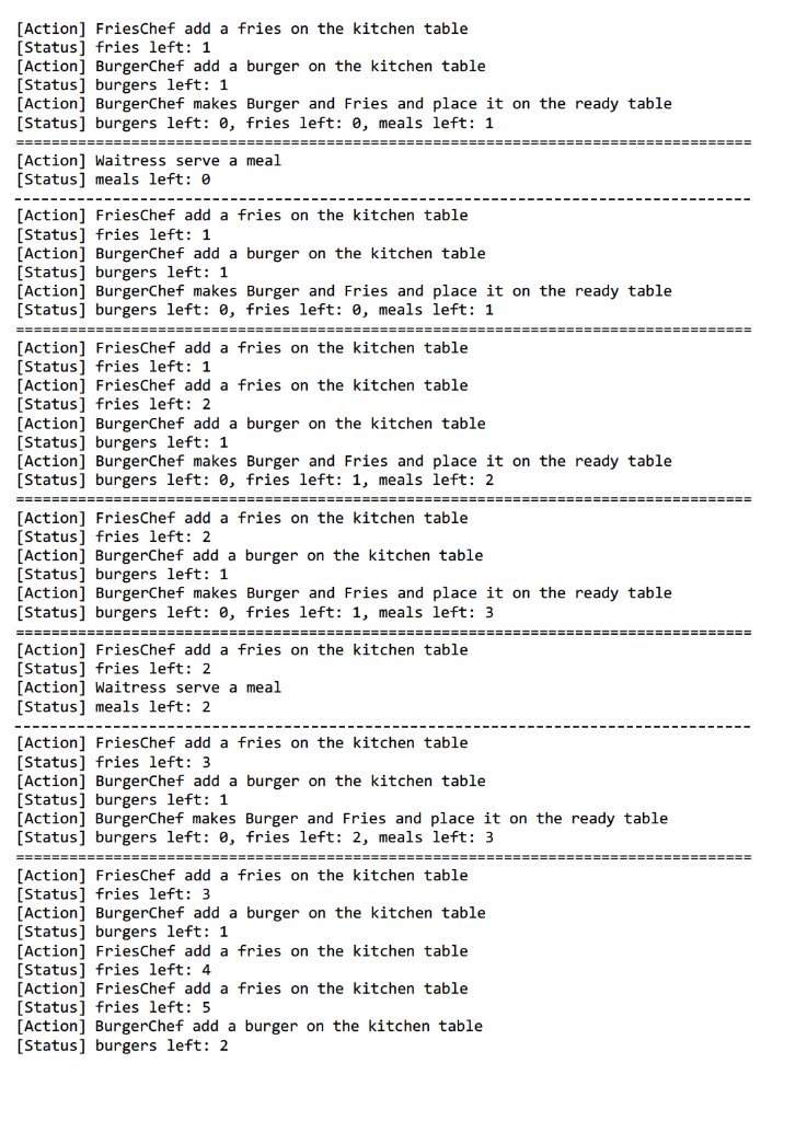 Solved Use Thread to solve problem in JAVA 1. Follow the | Chegg.com