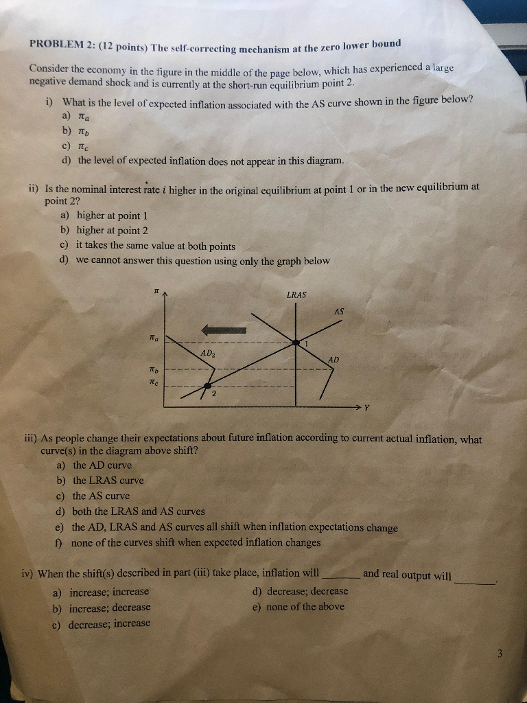 Solved PROBLEM 2: (12 points) The self-correcting mechanism | Chegg.com