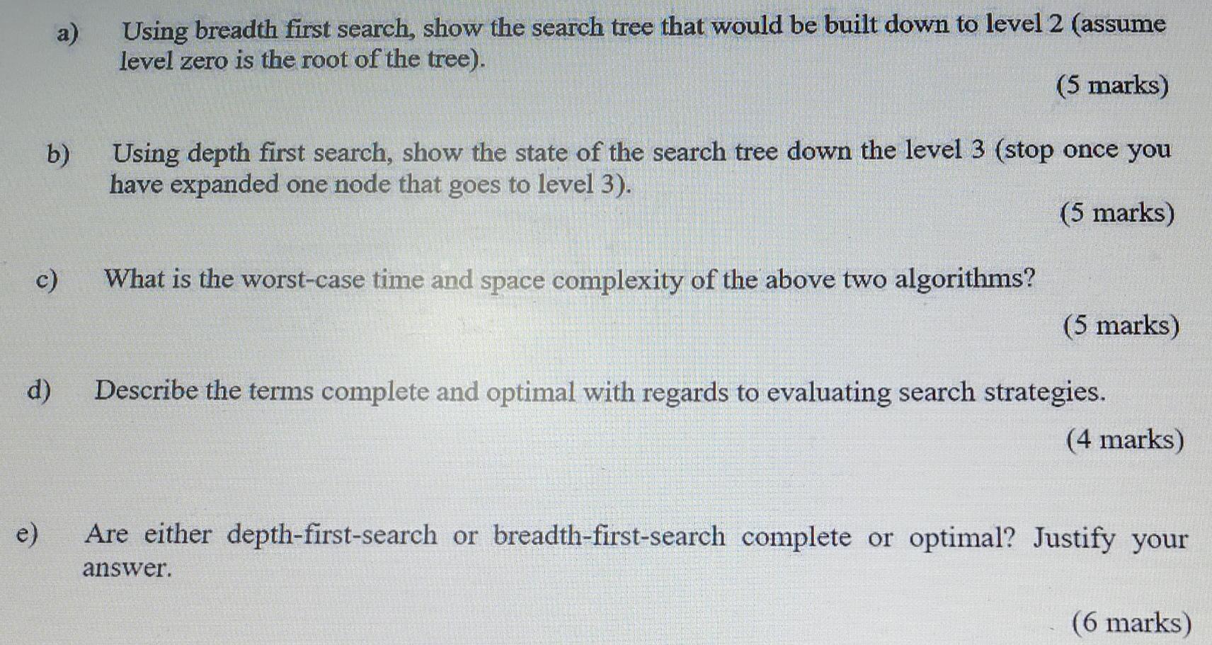 Solved For the 8-puzzle problem in Figure 1, given this | Chegg.com