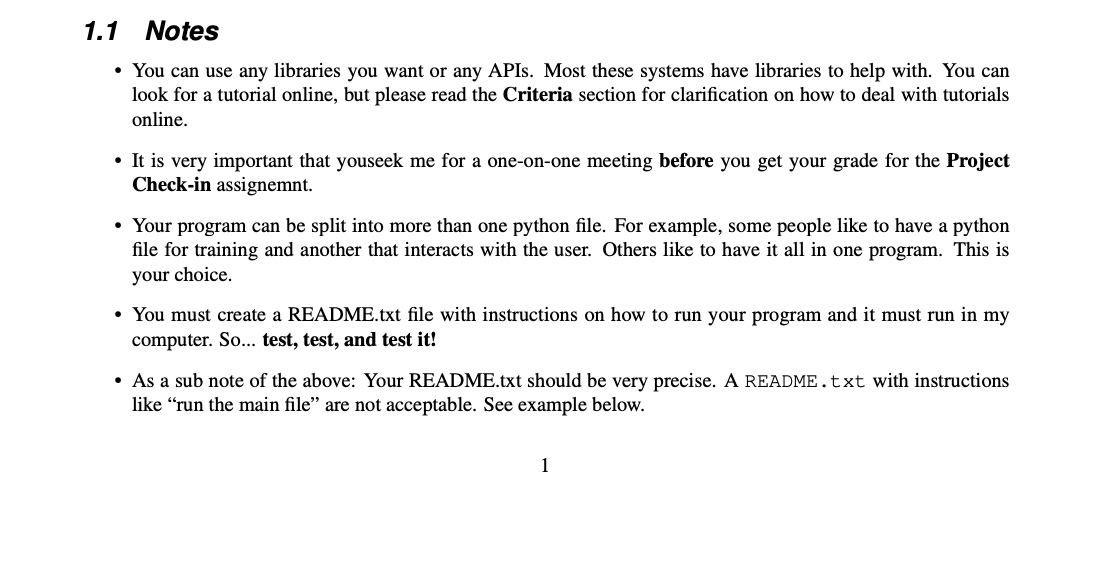 Solved 1.7 Notes - You can use any libraries you want or any | Chegg.com