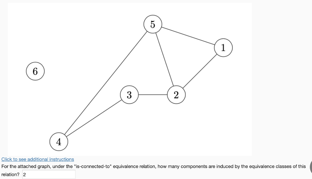 Solved 6 Click to see additional instructions For the | Chegg.com