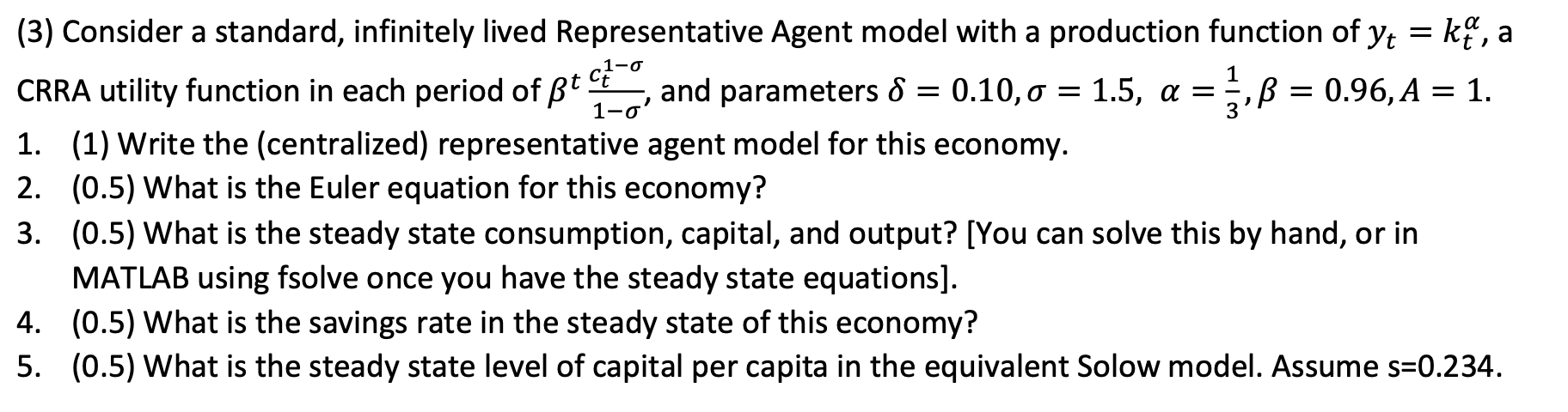 = 1-0 1 = = = 1-o' 3 (3) Consider a standard, | Chegg.com