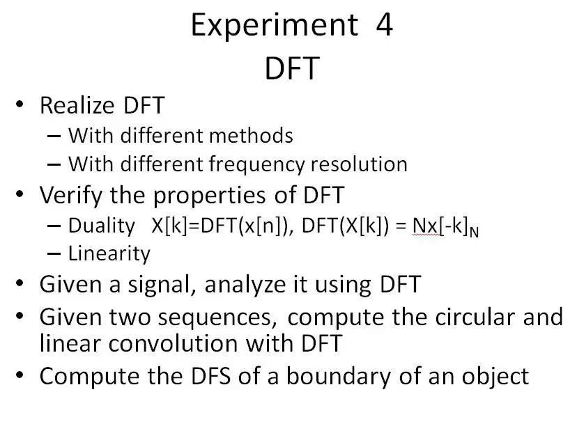 Solved Experiment 4 DFT - - With different methods - With | Chegg.com