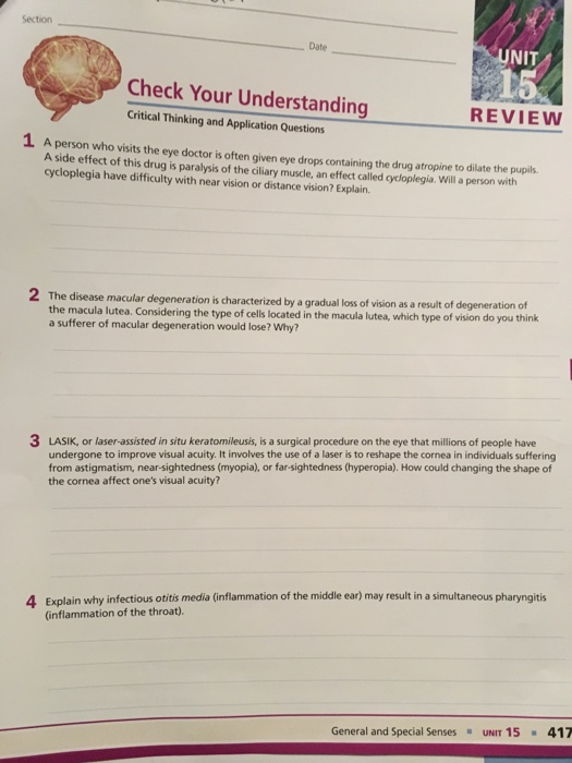Solved Section Date NIT Check Your Understanding Critical | Chegg.com