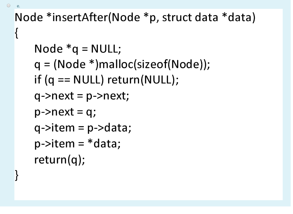 Solved Given struct data { int id; float price; typedef | Chegg.com