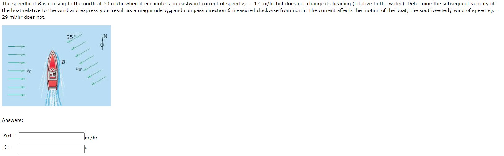 Solved Chapter 2, Practice Problem 2/085 The speedboat B is | Chegg.com