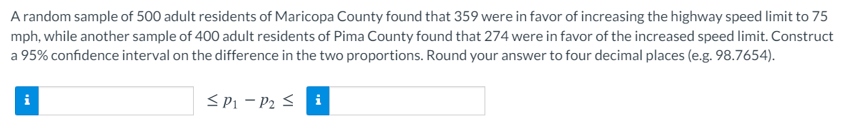 Solved A random sample of 500 adult residents of Maricopa | Chegg.com