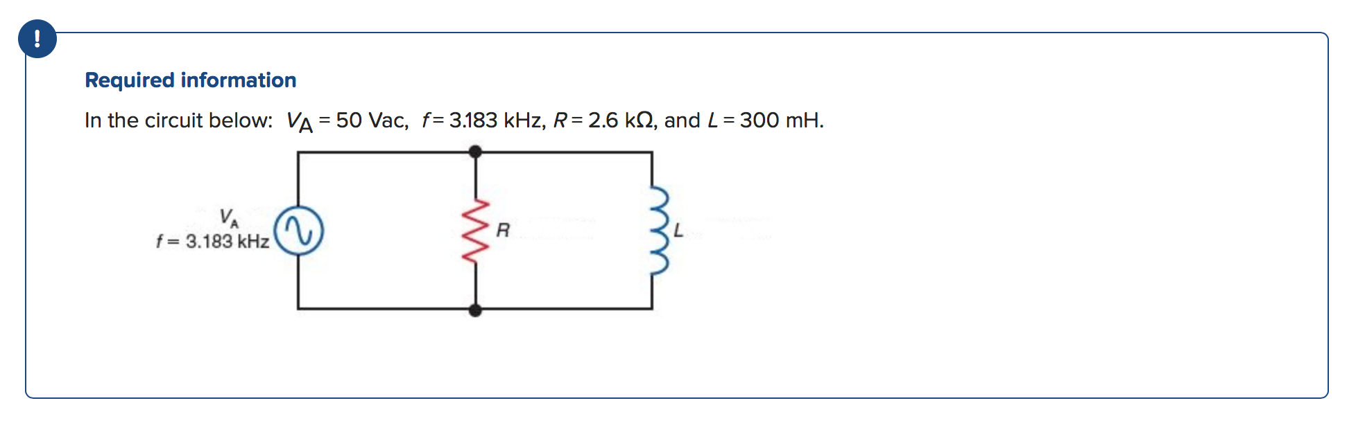Solved 1) Calculate the inductive reactance XL of the | Chegg.com