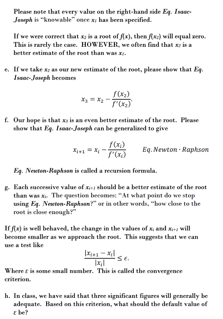 Solved Please consider a well-behaved function f(x). We will | Chegg.com