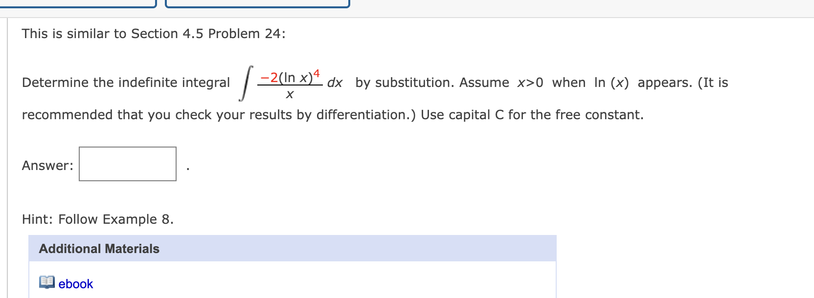 Solved This is similar to Section 4.5 ﻿Problem 24:Determine | Chegg.com