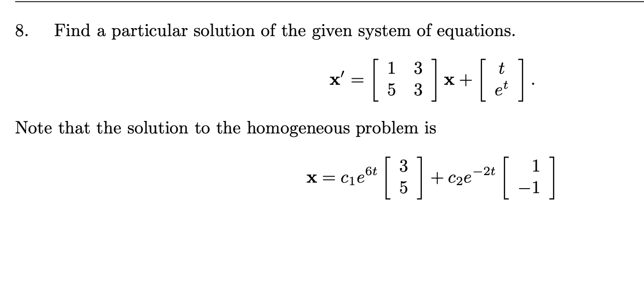 Solved (8) please be clear, I really need to understand how | Chegg.com