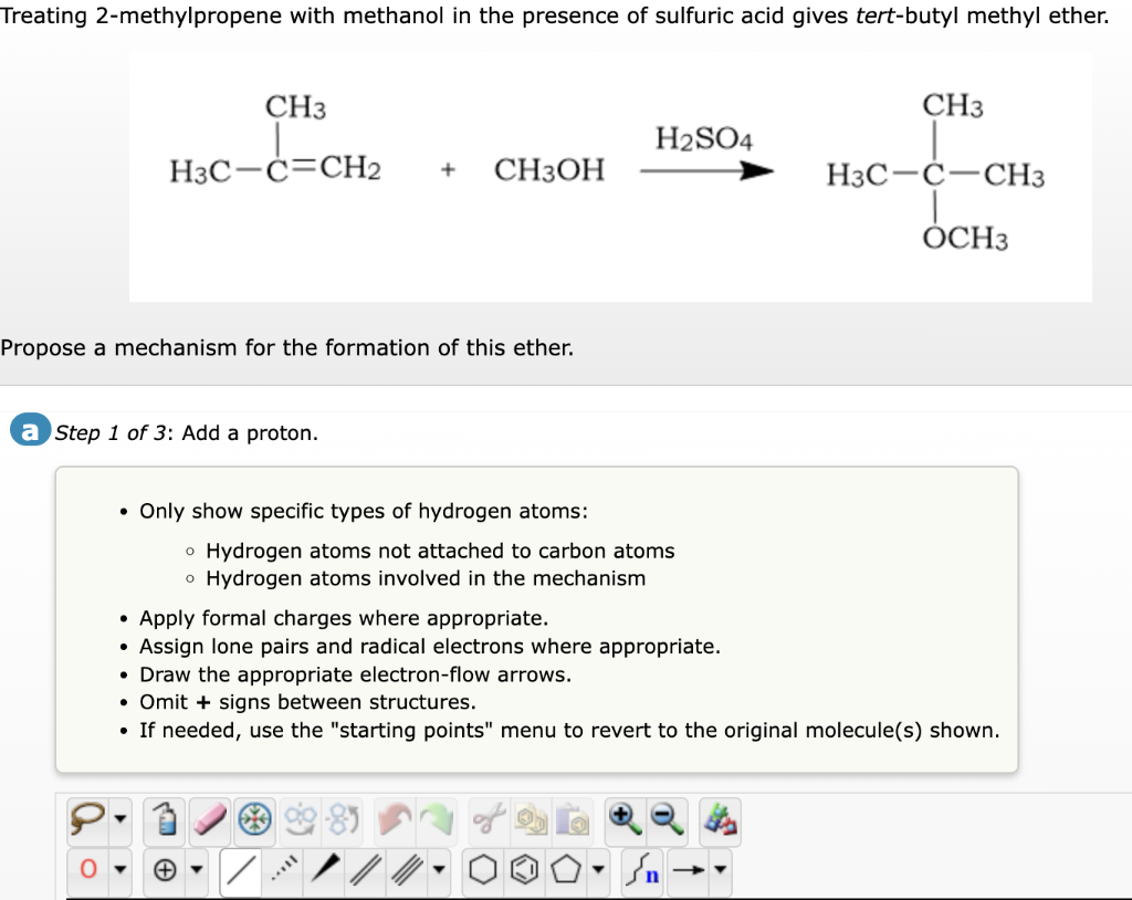 Solved Propose a mechanism for the formation of this ether. | Chegg.com