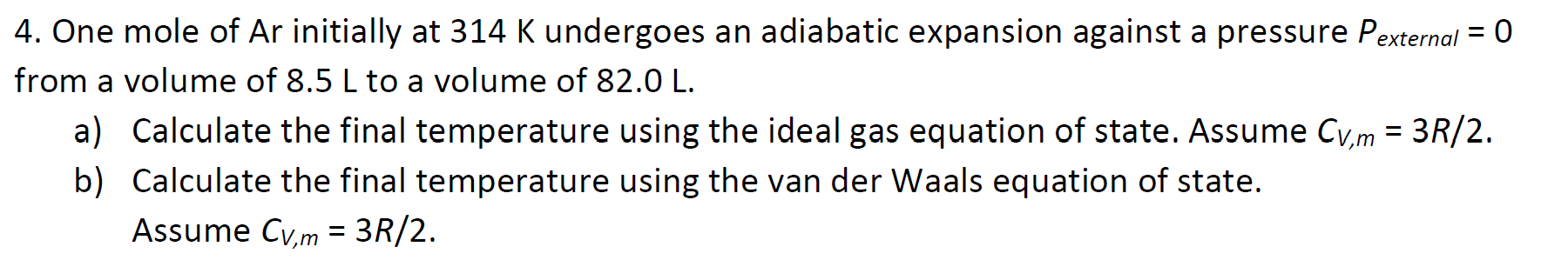 Solved Please don't use calculus, unless you expand it out | Chegg.com