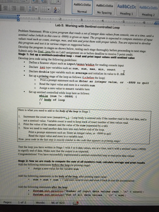 Solved "Write a Java program that reads a set of integer | Chegg.com