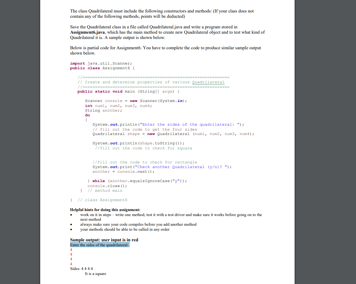 Part 2: Programming (20 points) Your assignment is to | Chegg.com