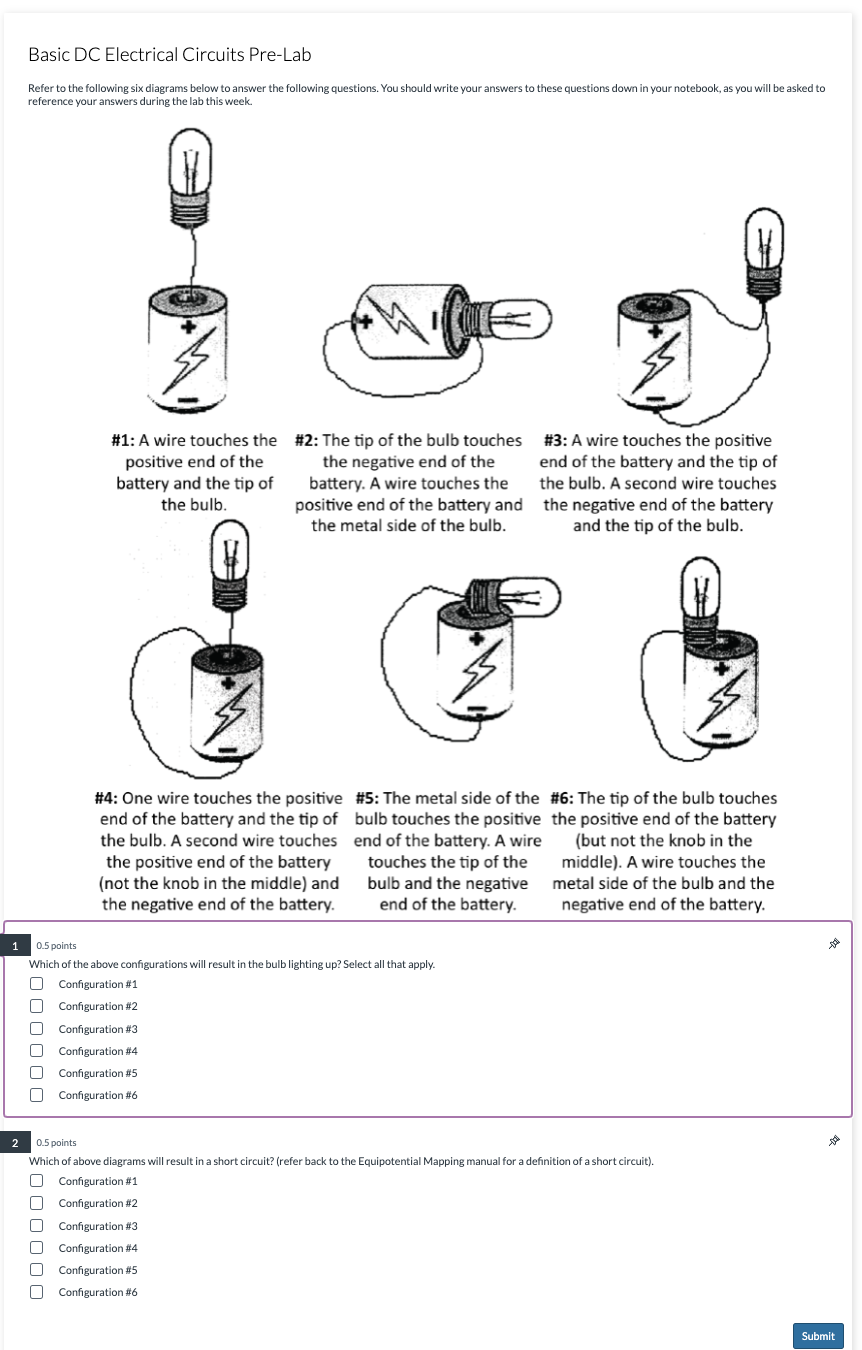 Solved Basic DC Electrical Circuits Pre-Lab Refer to the | Chegg.com