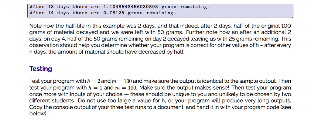 Solved Purpose: To practice using loops to repeat actions | Chegg.com