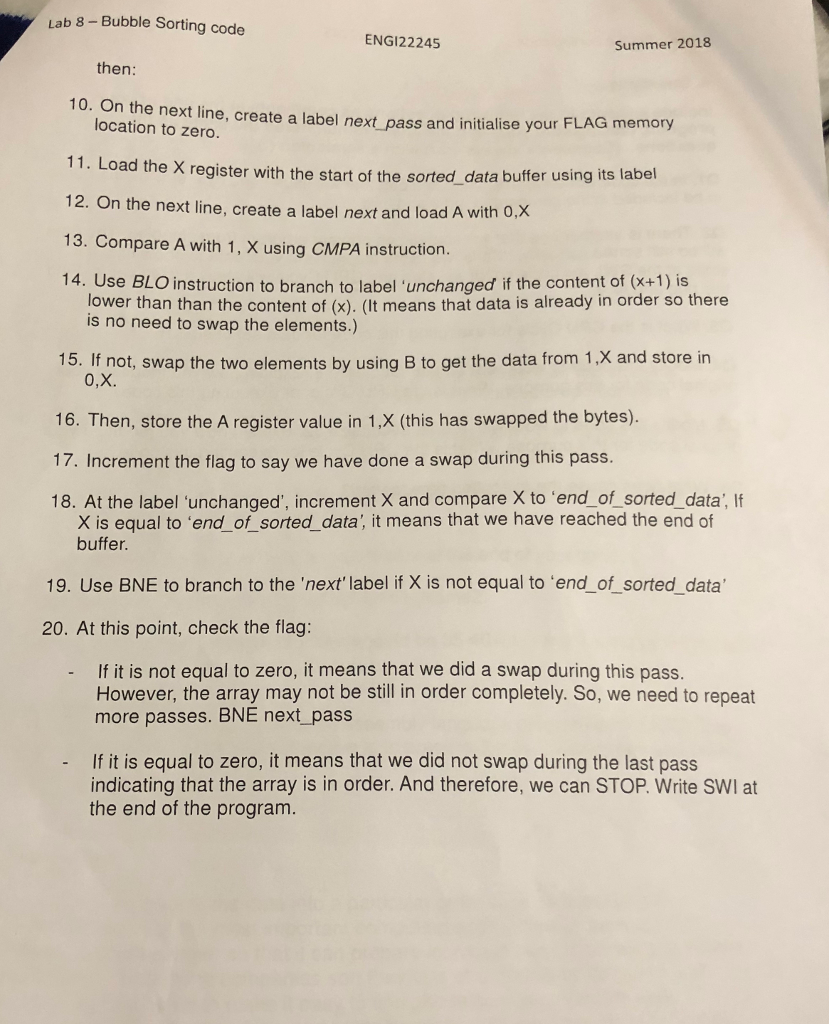 Solved Using code warrior IDE, we need to create assembly | Chegg.com