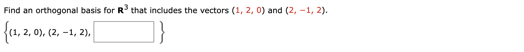 Solved Construct an orthogonal basis for the subspace of R3 | Chegg.com