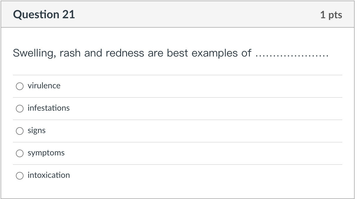 Solved Question 19 1 pts External appendage of bacterial | Chegg.com
