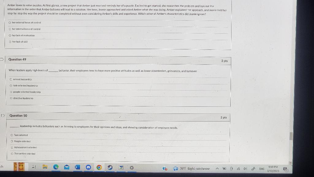 Solved Amber laves to solse cuzzles. At first glance, a new | Chegg.com