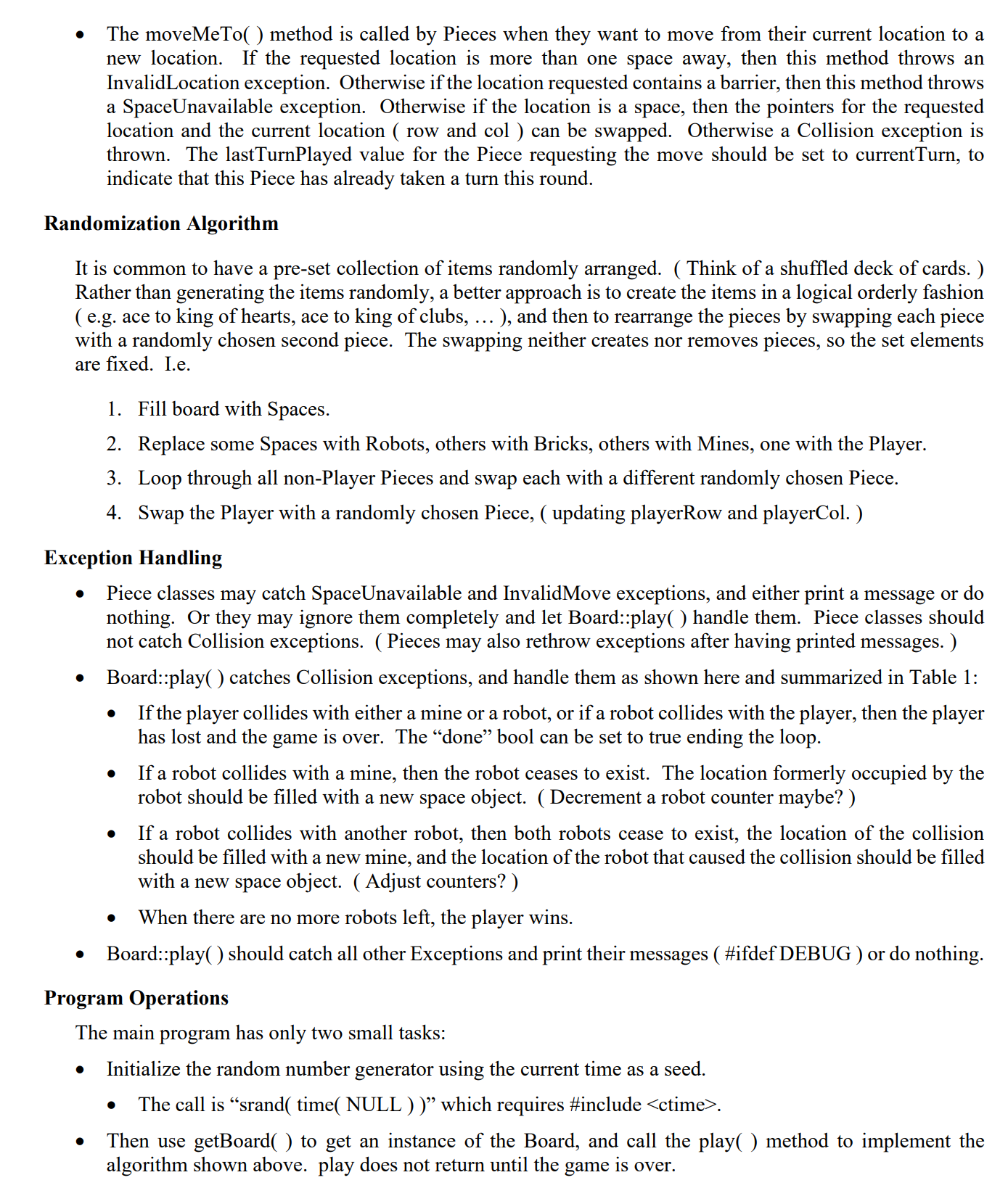 Solved For this final assignment you will develop a simple | Chegg.com