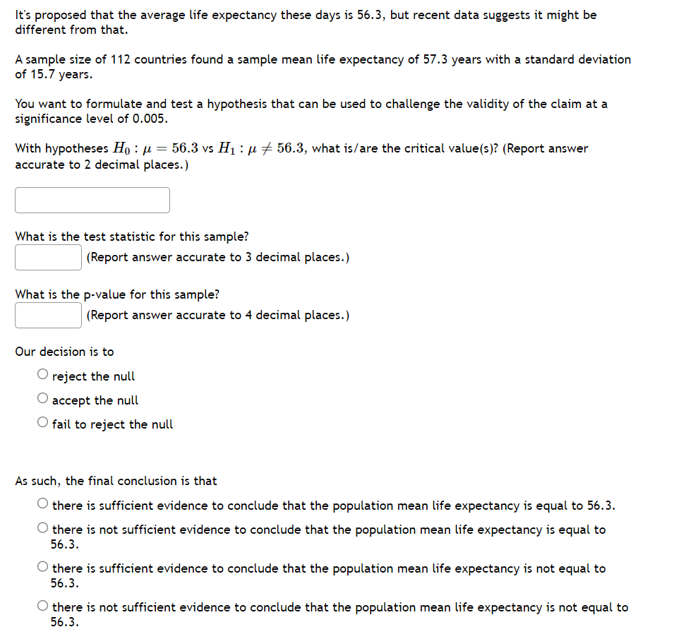 Solved reject the null accept the null fail to reject the | Chegg.com Solved reject the null accept the null fail to reject the | Chegg.com