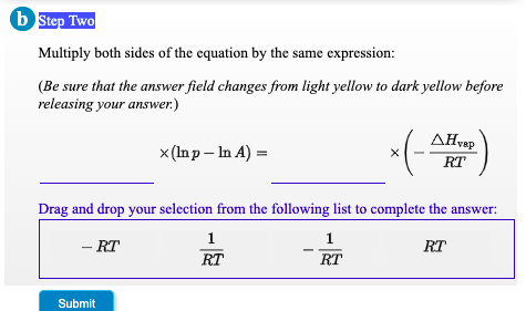 Solved b Step Two Multiply both sides of the equation by the | Chegg.com