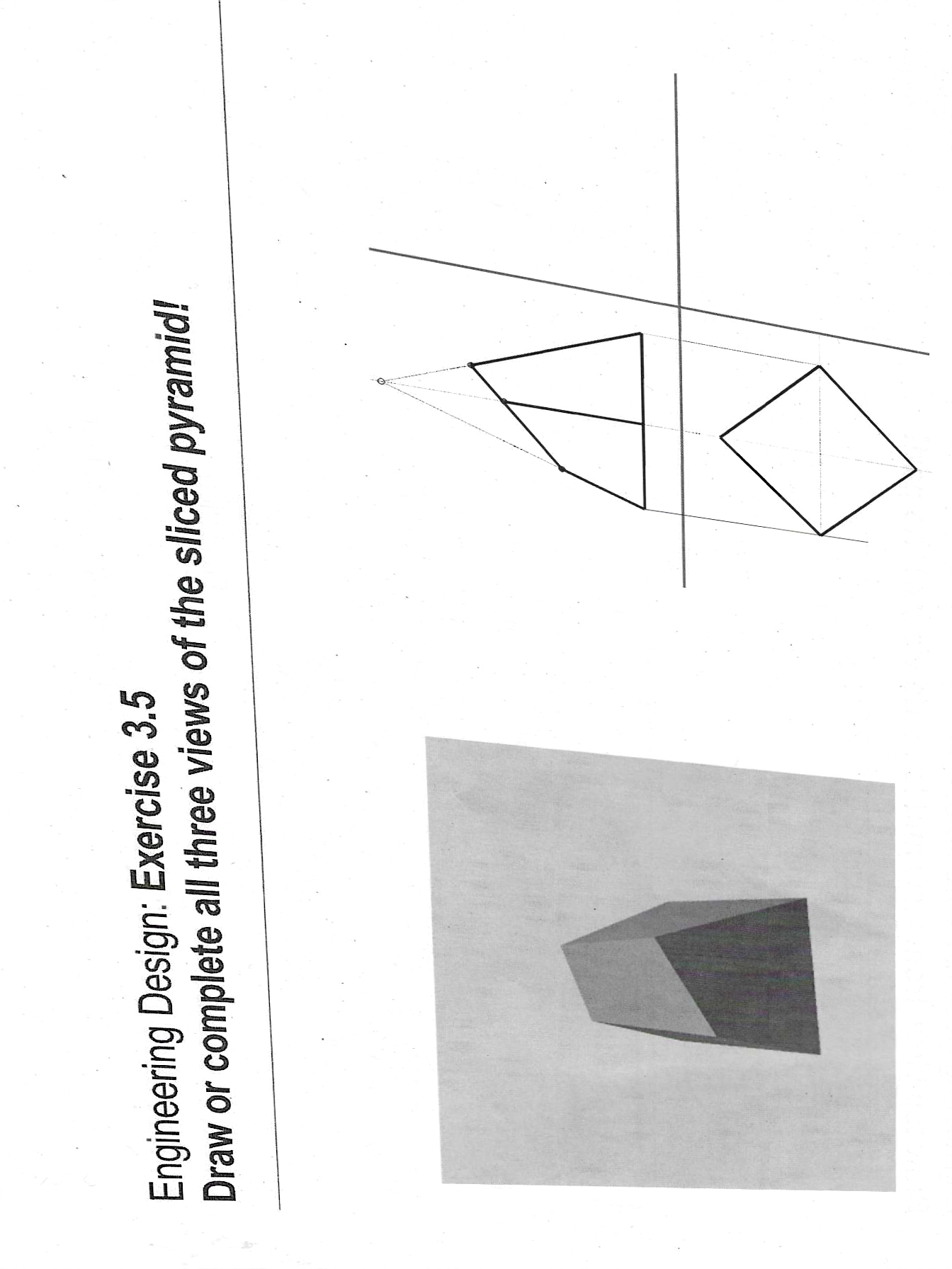 Solved Engineering Design: Exercise 3.5 Draw or complete all | Chegg.com