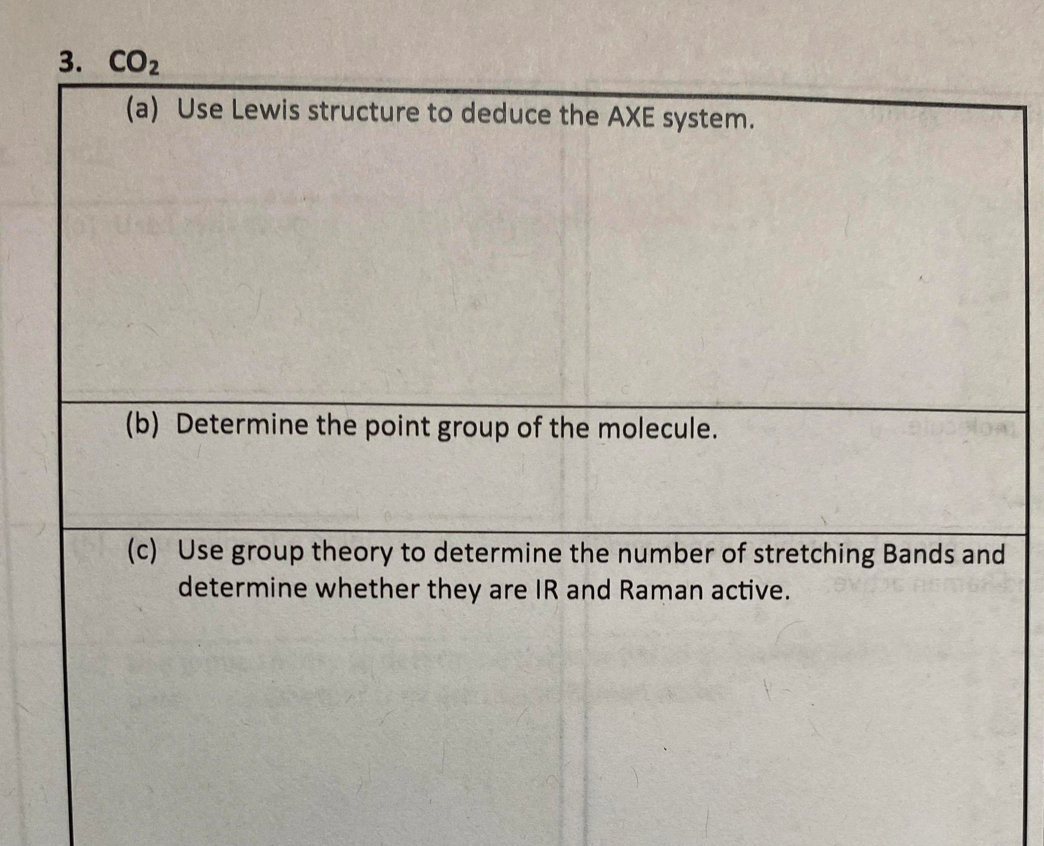 Solved (a) Use Lewis structure to deduce the AXE system. (b) | Chegg.com