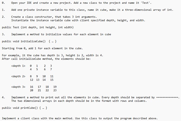 Solved 2. 3. e. Open your IDE and create a new project. Add | Chegg.com
