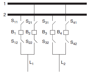Solved In the double-bus arrangement shown in Figure CB B1 | Chegg.com