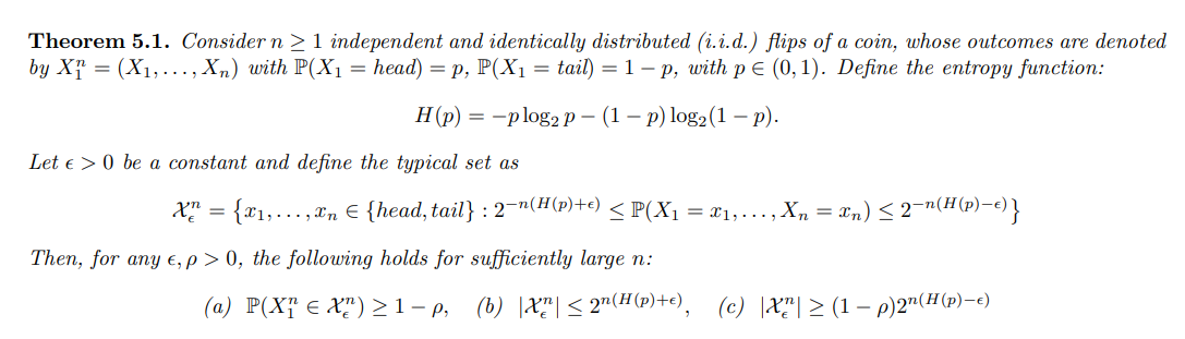 Theorem 5.1. Consider n≥1 independent and identically | Chegg.com