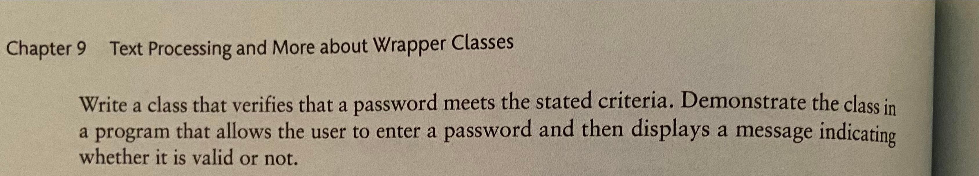Solved 5. Password Verifier Imagine you are developing a | Chegg.com
