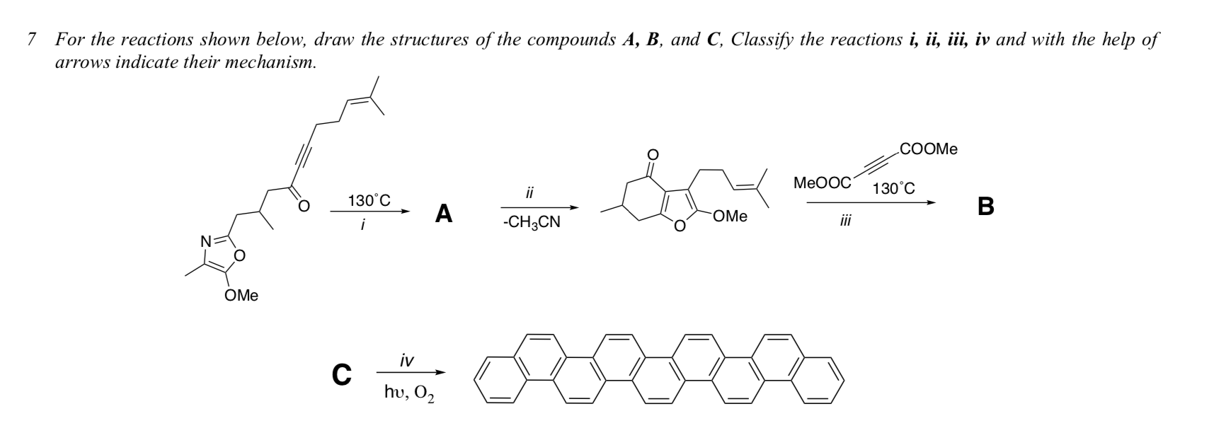 Solved For the reactions shown below, draw the structures of | Chegg.com